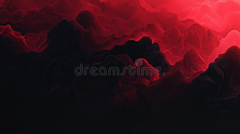 A Dramatic Gradient Blending Dark Crimson and Jet Black, with Rich ...