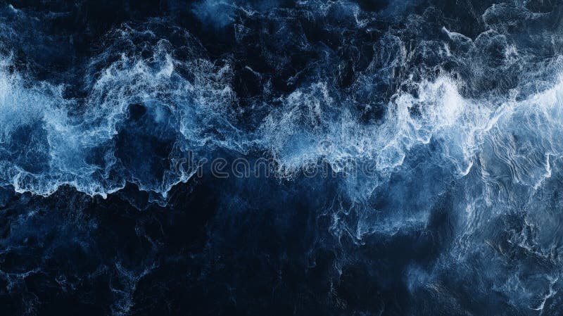 A Dramatic Gradient Moving from Deep Sapphire Blue To Pitch Black, with ...
