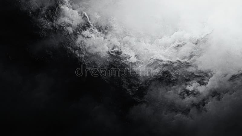 A Dramatic Gradient Transitioning from Dark Charcoal To Deep Black ...