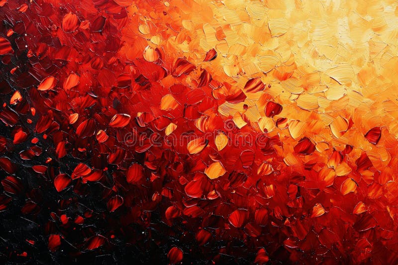 A Dramatic Heat Background Evoking Warmth and Intensity with Rich ...