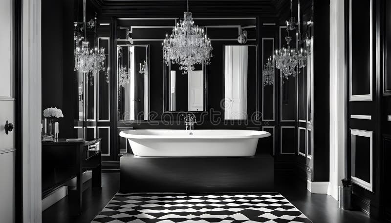 A Dramatic High-contrast Black-and-white Image Capturing the Intriguing ...