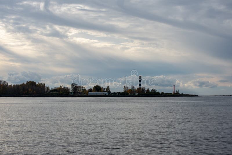 Dramatic High Contrast Clouds in Sunset Over Seaside Beach Stock Photo ...