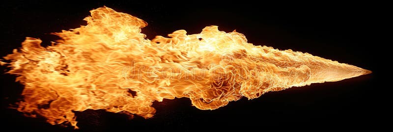Explosive Energy, Fiery Blast and Smoke Clouds Stock Image - Image of ...