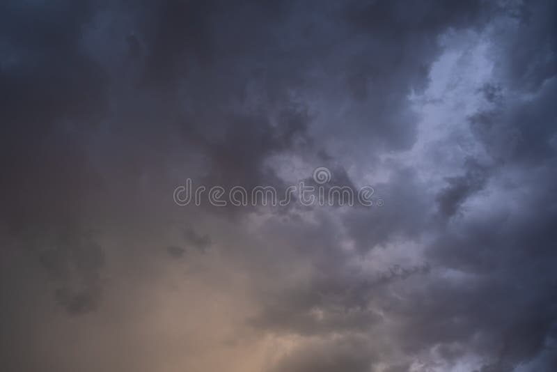 Doomsday clouds stock image. Image of threatening, color - 13539829