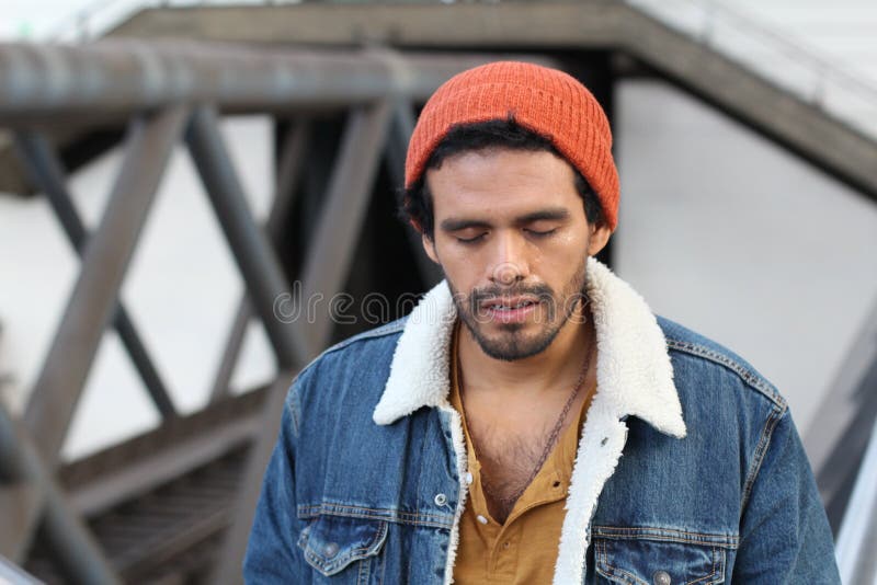 Dramatic Image with Hopeless Man Crying Stock Photo - Image of despair ...