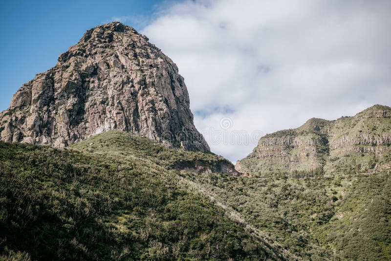 Dramatic and Impressive Rock Formation Standing Proudly on the Side of ...
