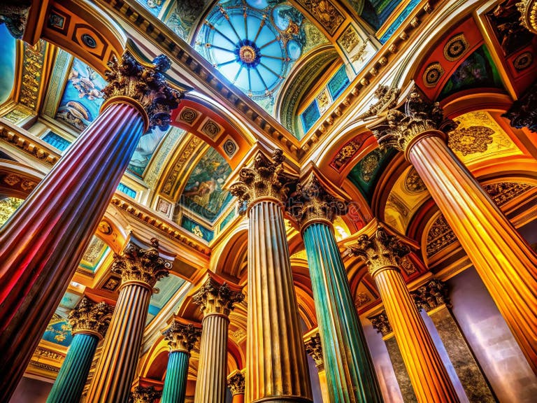 Dramatic Interior Architecture LowAngle Shot Captures Intriguing ...