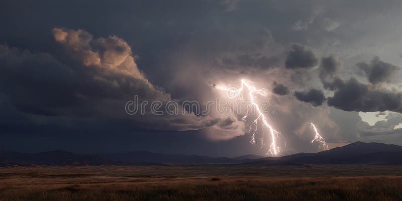 A Dramatic 4K Shot of a Thunderstorm with Bright Lightning Wallpaper ...