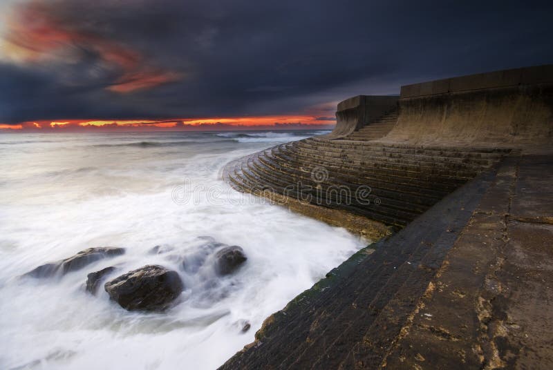 Dramatic landscape stock photo. Image of landscape, seascape - 8072758
