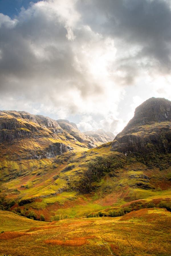 Dramatic Landscape of Scotland Stock Photo - Image of travel, landscape ...