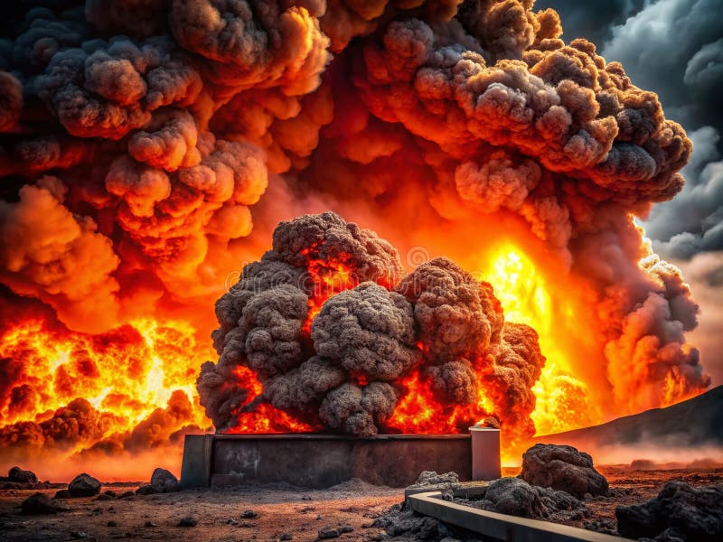 Dramatic Lava Explosion Backgrounds Fiery Architectural Backdrops for ...