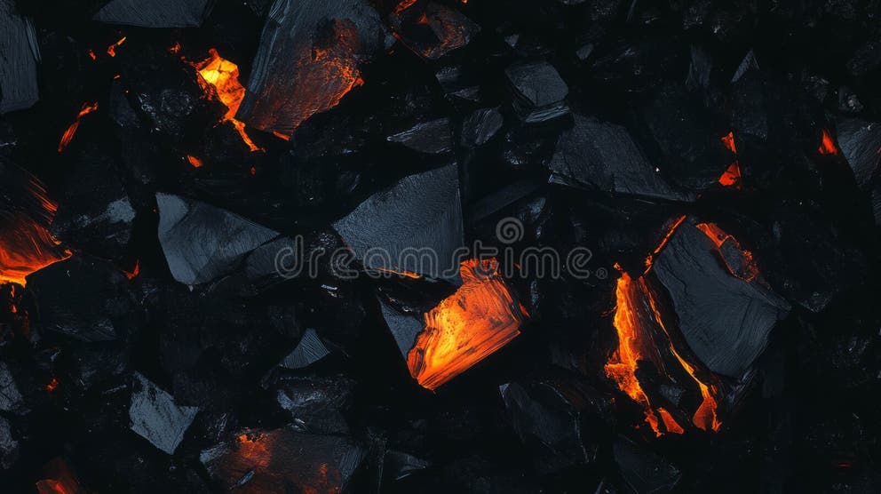 Dramatic Lava-like Overlay Texture with Glowing Embers for Artistic ...