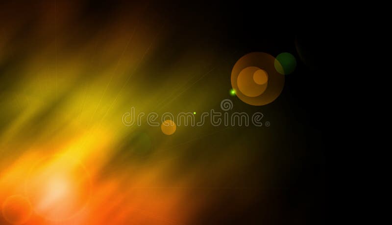 Dramatic Light Effect Lens Flare Concept Stock Illustration ...