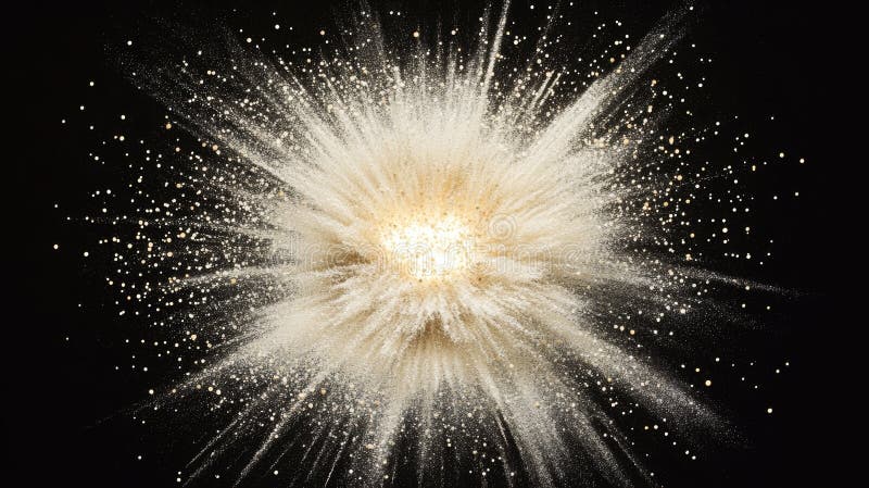 Dramatic Light Explosion on Dark Background, Abstract Burst Effect for ...