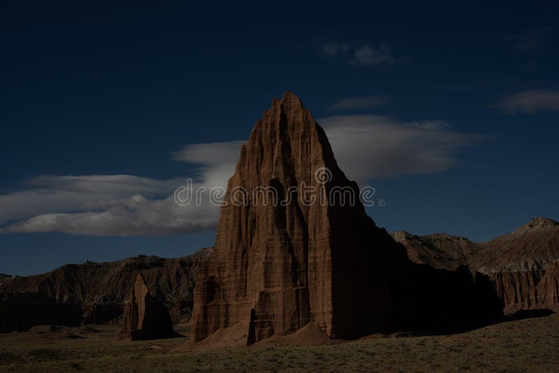 Dramatic Light Hits Temple of the Sun and Temple of the Moon Stock ...