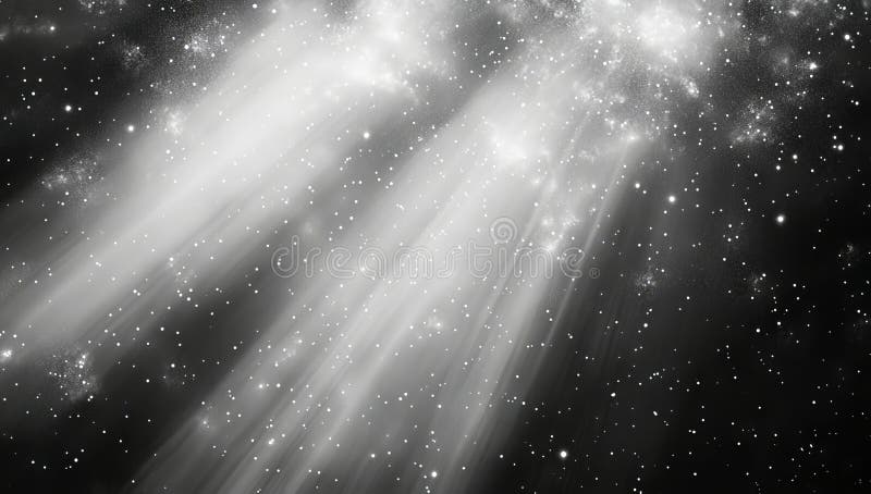 Dramatic Light Rays Shining through Clouds Create an Ethereal ...