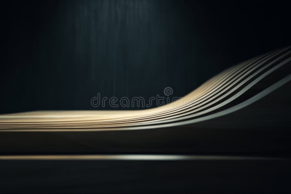 Dramatic Lighting on Cladding Board Stock Illustration - Illustration ...