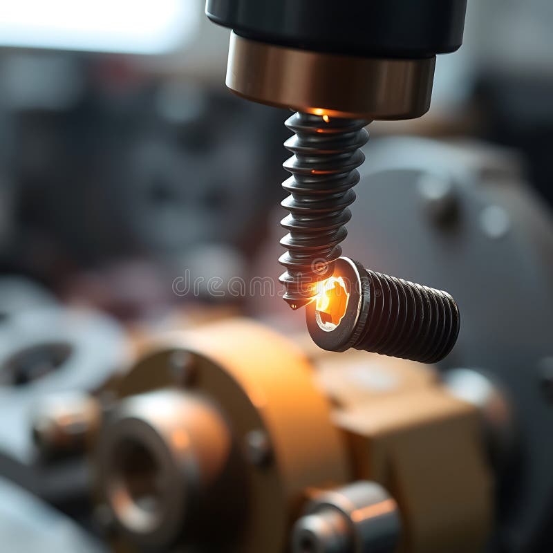 Dramatic Lighting Shot of a Extractor Being Turned with a Blurred ...