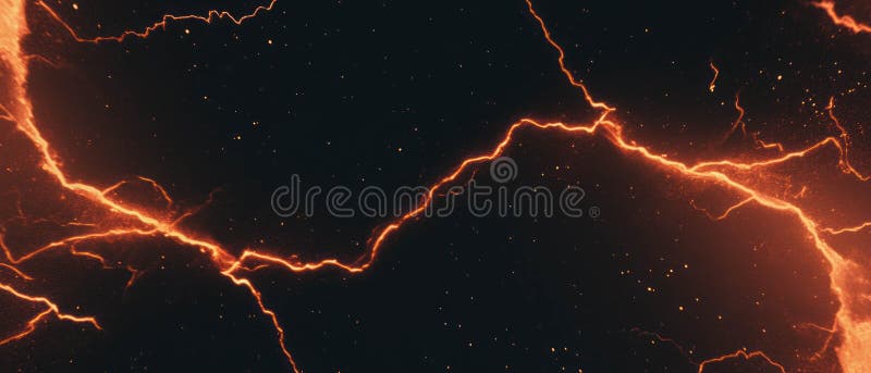 Dramatic Lightning Overlay Texture with Intense Light Effects on Black ...