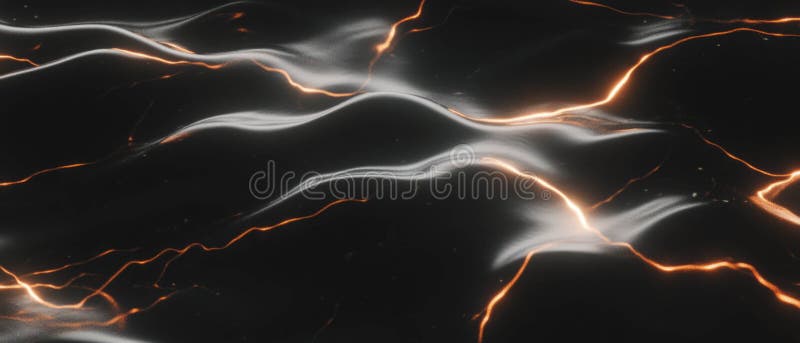 Dramatic Lightning Overlay Texture with Strong Light Against Black ...