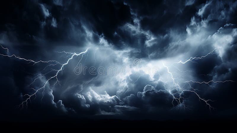 Dramatic Lightning Sky: Captivating Stormy Atmosphere for Stunning ...