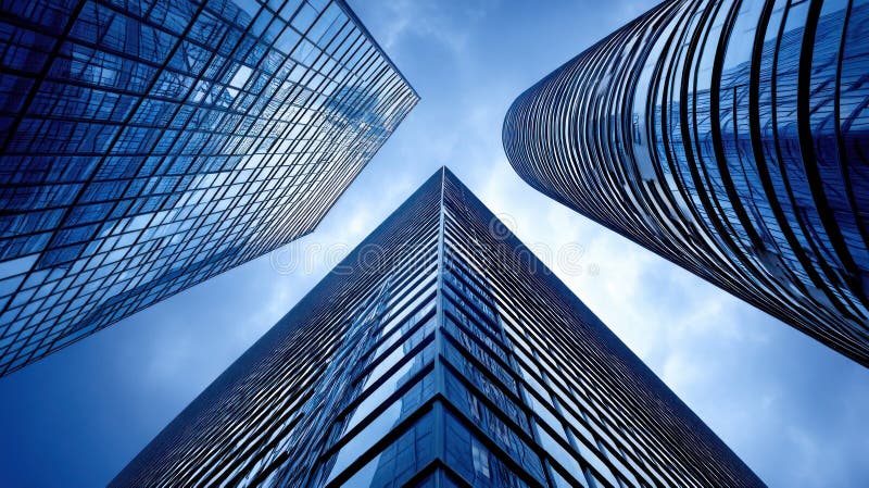 Dramatic Low-angle Shot Showcasing the Impressive Height and Design of ...