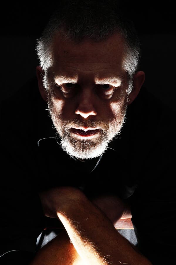 Evil Man stock photo. Image of anger, angry, black, background - 33129164