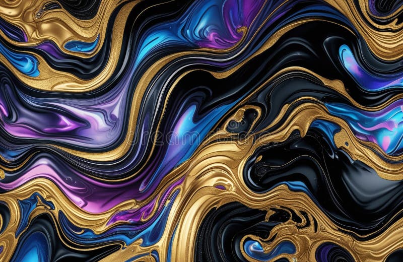 Dramatic Marble Texture Wallpaper Stock Illustration - Illustration of ...