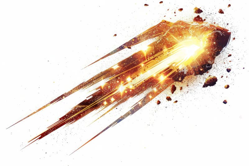 A Dramatic Meteor Shower with Massive Bursts of Light and Energy on a ...