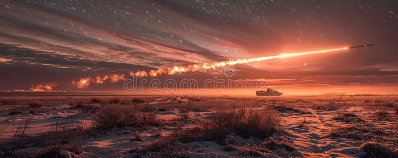 Dramatic Military Rocket Launch Captures the Intense Action of a NATO ...