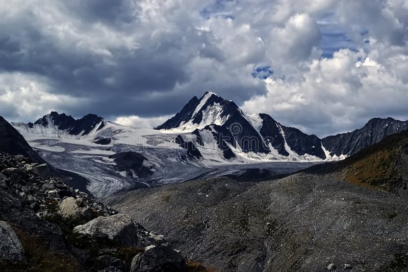 Dramatic Mountain Landscape. Mountain and Stock Photo - Image of rock ...