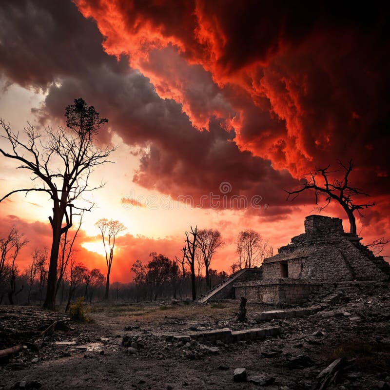 Dramatic nature background stock illustration. Illustration of skyline ...