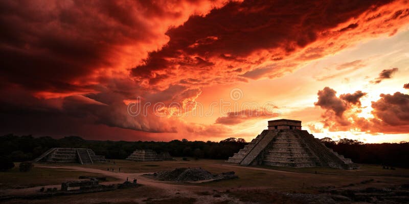 Dramatic nature background stock illustration. Illustration of storm ...