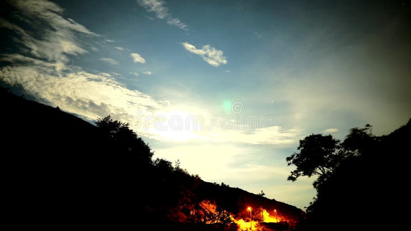 Dramatic Night Dance Performance Stock Footage - Video of people ...