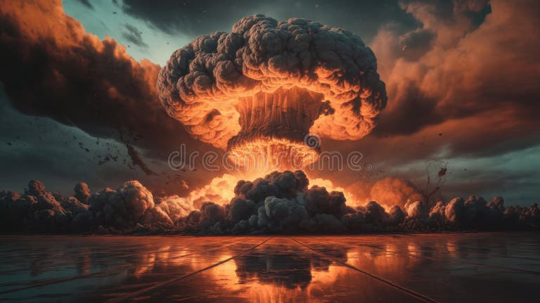 Dramatic Nuclear Explosion a Stunning and Unforgettable Visual Impact ...