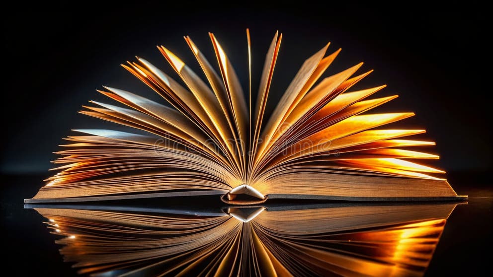Dramatic Panoramic Book Page Turn a Captivating Visual of Shifting ...