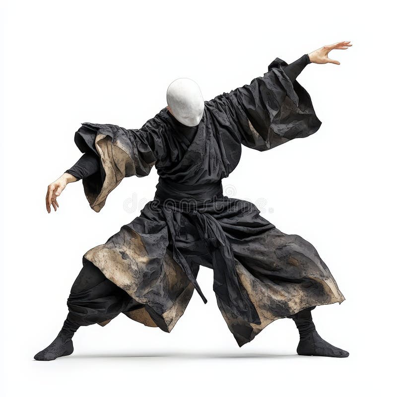 A Dramatic Performance Captured in Motion Showcasing a Dancer in ...