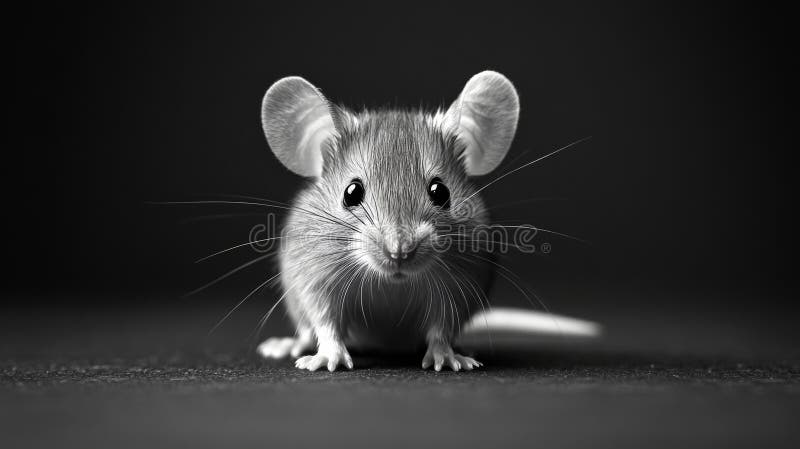A Dramatic Picture of a Mouse S Panicked Eyes, and the Tiny Body Poised ...