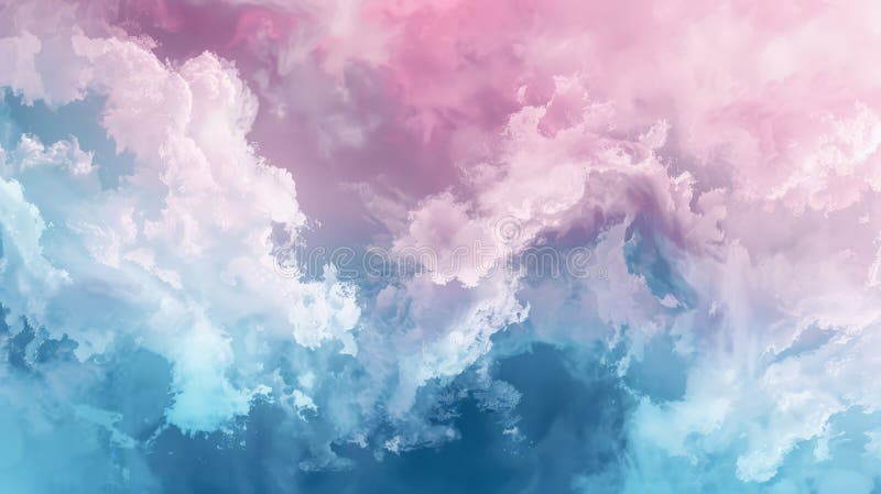 Dramatic Pink and Blue Cloud Formations for Impactful Visual Designs ...