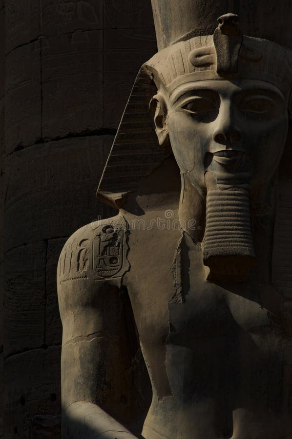 Cover Image Portrait of Ramses the Egyptian Pharaoh Stock Photo - Image ...