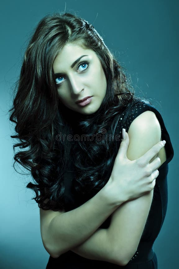 Dramatic pose stock image. Image of grey, close, health - 13257241