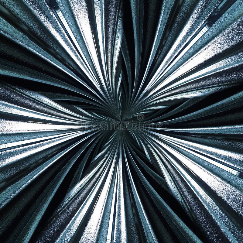 Dramatic Radial Wavey Glass Star Pattern Stock Photo - Image of tile ...