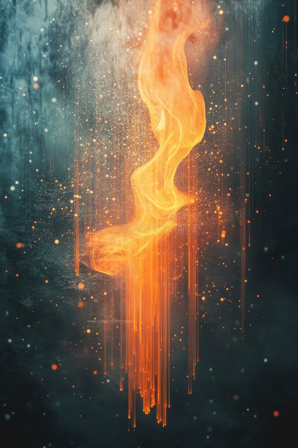 Dramatic Realistic Data Visualization with Flame Effects and Dynamic ...