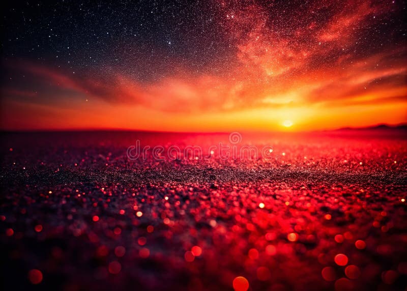 Dramatic Red and Black Gradient Night Sky Background Grunge Texture for ...