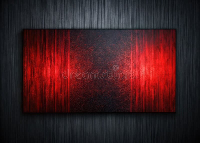 Dramatic Red and Black Noise Texture Banner with Glowing Gradient ...