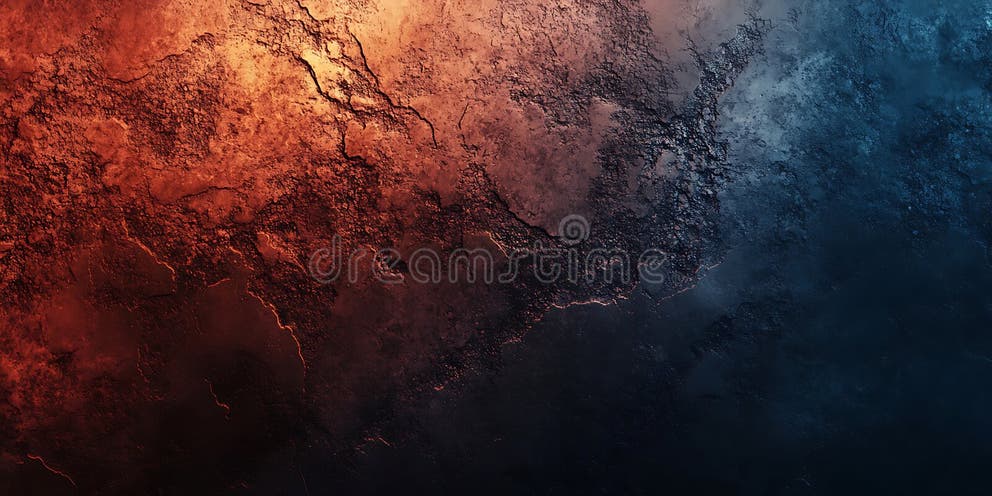 Dramatic Red and Blue Texture Perfect for Backgrounds and Designs Stock ...