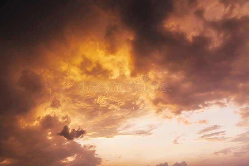 Dramatic red clouds stock photo. Image of cloud, backgrounds - 99238332