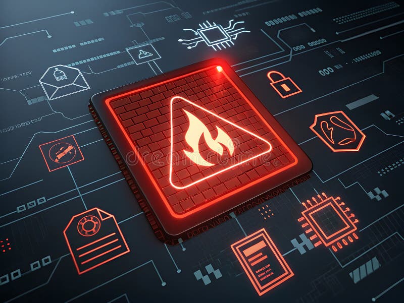 Firewall Warning Symbol Stock Illustrations – 3,657 Firewall Warning ...