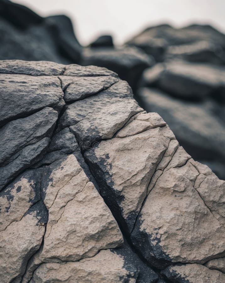 Dramatic Rock Texture - a Stunning Natural Design Stock Image - Image ...