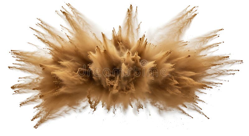 Dramatic Sand Explosion Cloud Photo High Resolution Image Stock ...